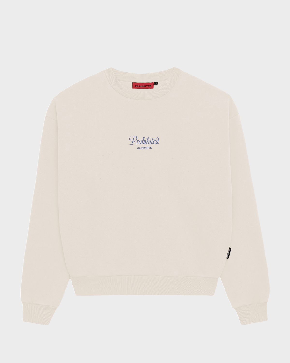 PB Garment Crew Neck Cream – Prohibited