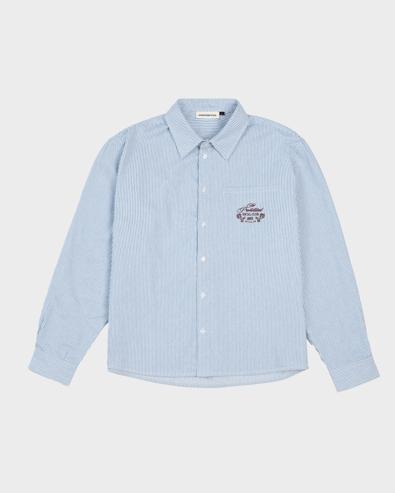 Club Dress Shirt Blue – Prohibited
