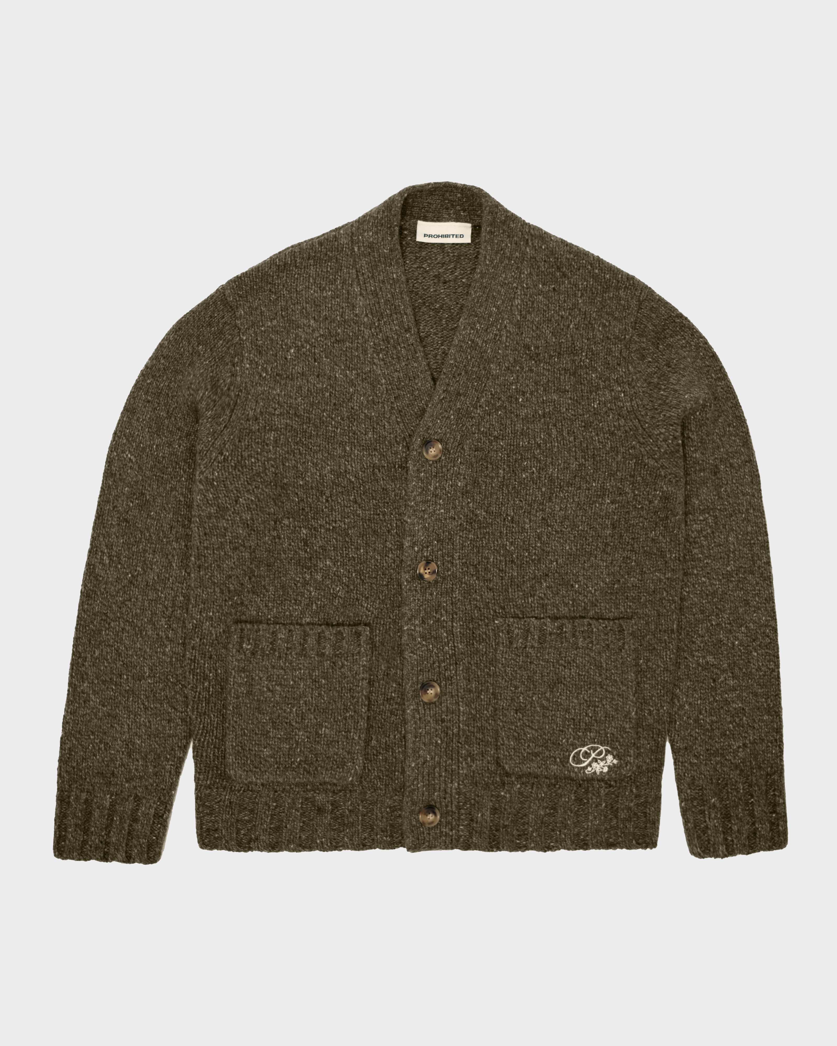 Scout Knit Cardigan Green – Prohibited